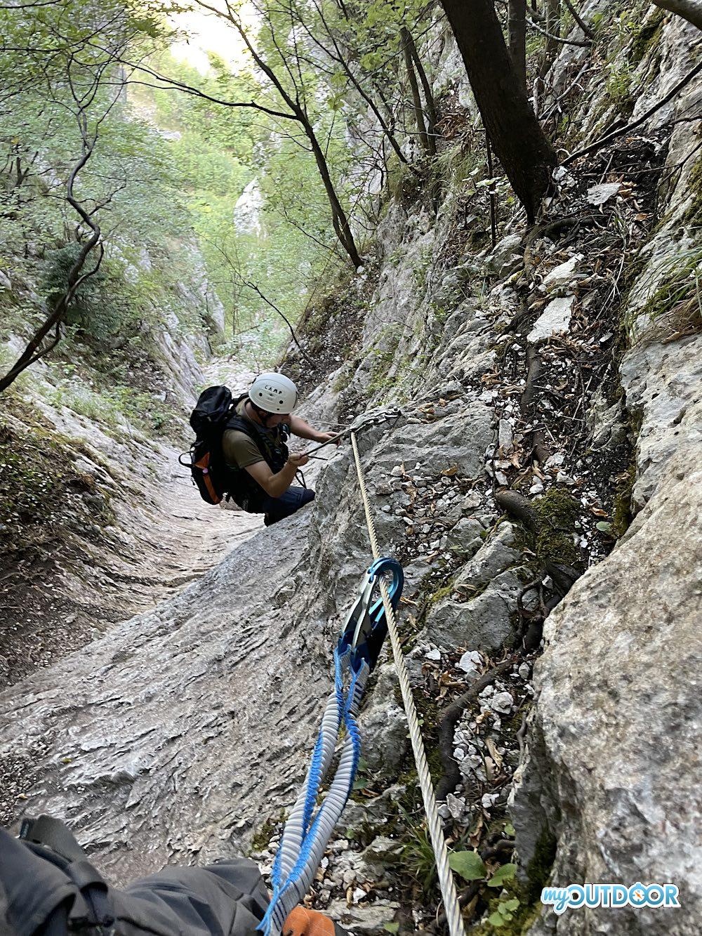 Ferrata Canalino della Balza Forata - MyOutdoor